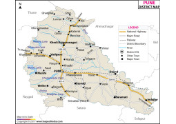 Buy Thane District Map